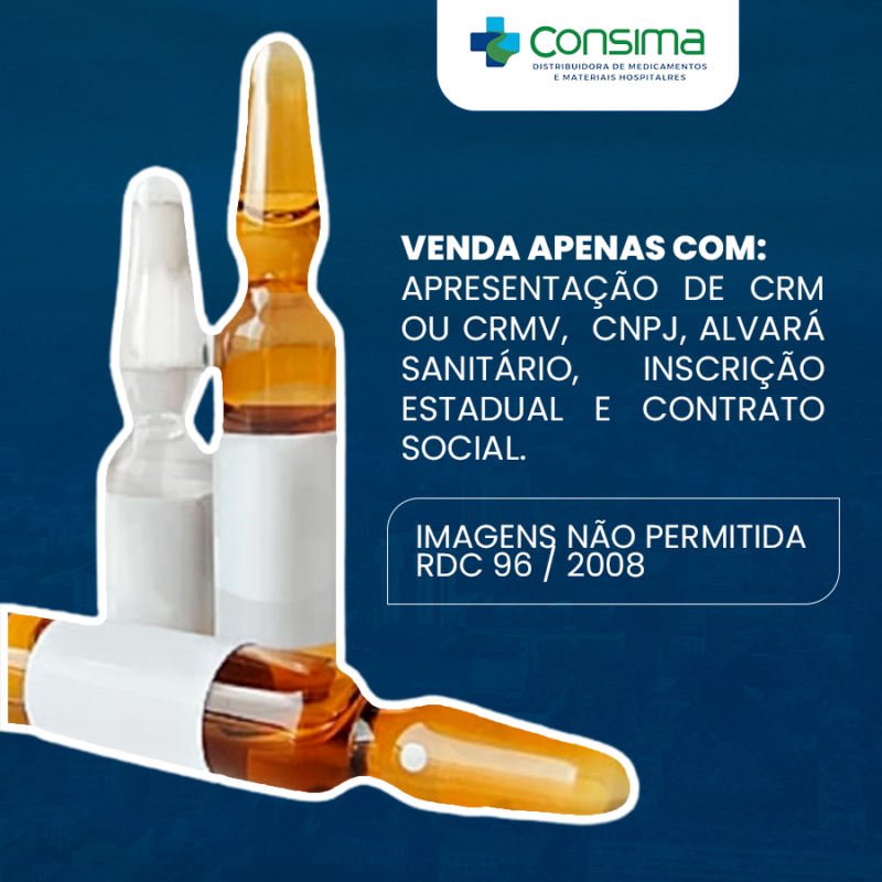 ESCOPOLAMINA (HIOSCINA SIMPLES) 20MG/ML AP 1ML HIPOLABOR - Consima